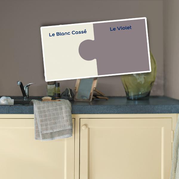 Peinture mur, boiserie blanc cassé satin DULUX VALENTINE Si simple ! 2 ...